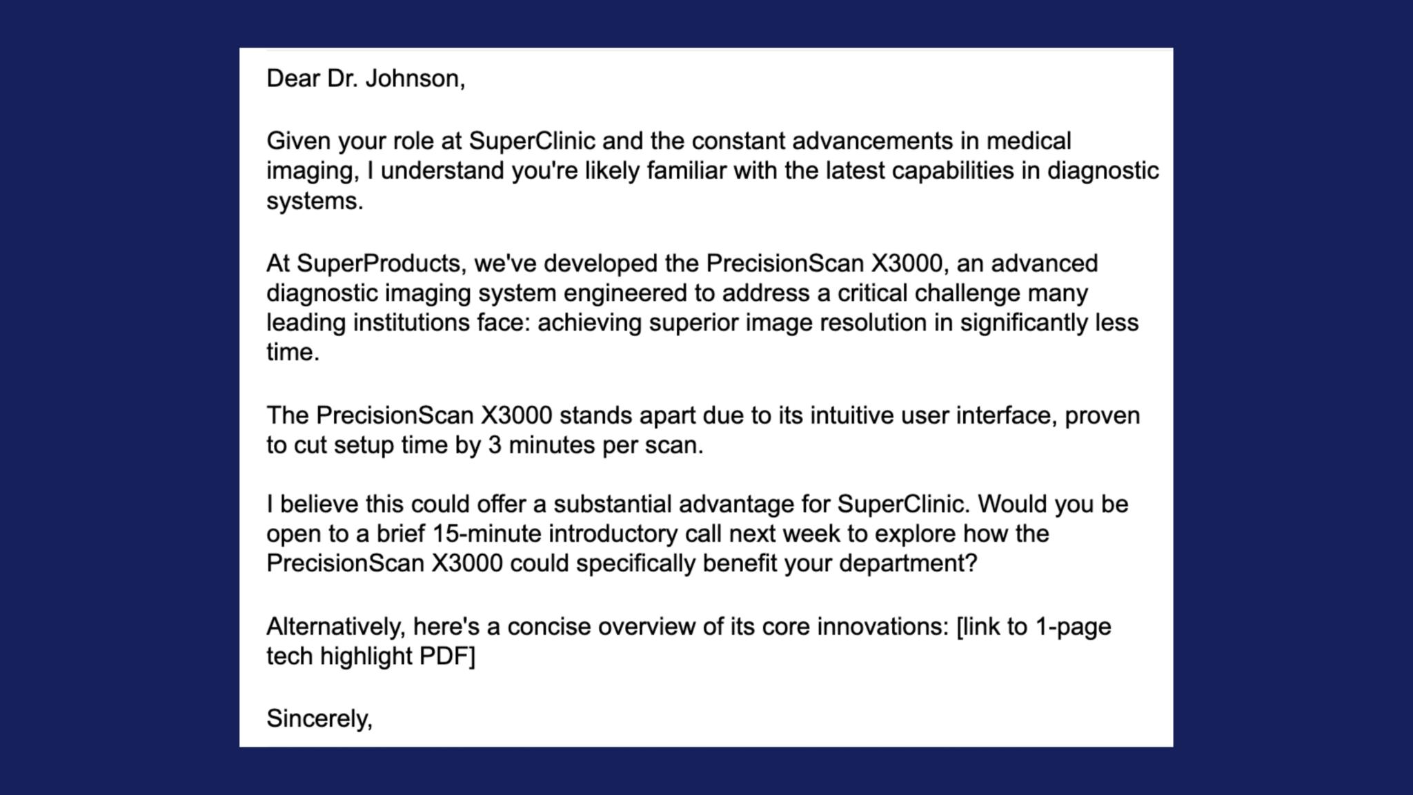 2 popular medical device email marketing examples - Healthtech Hippo